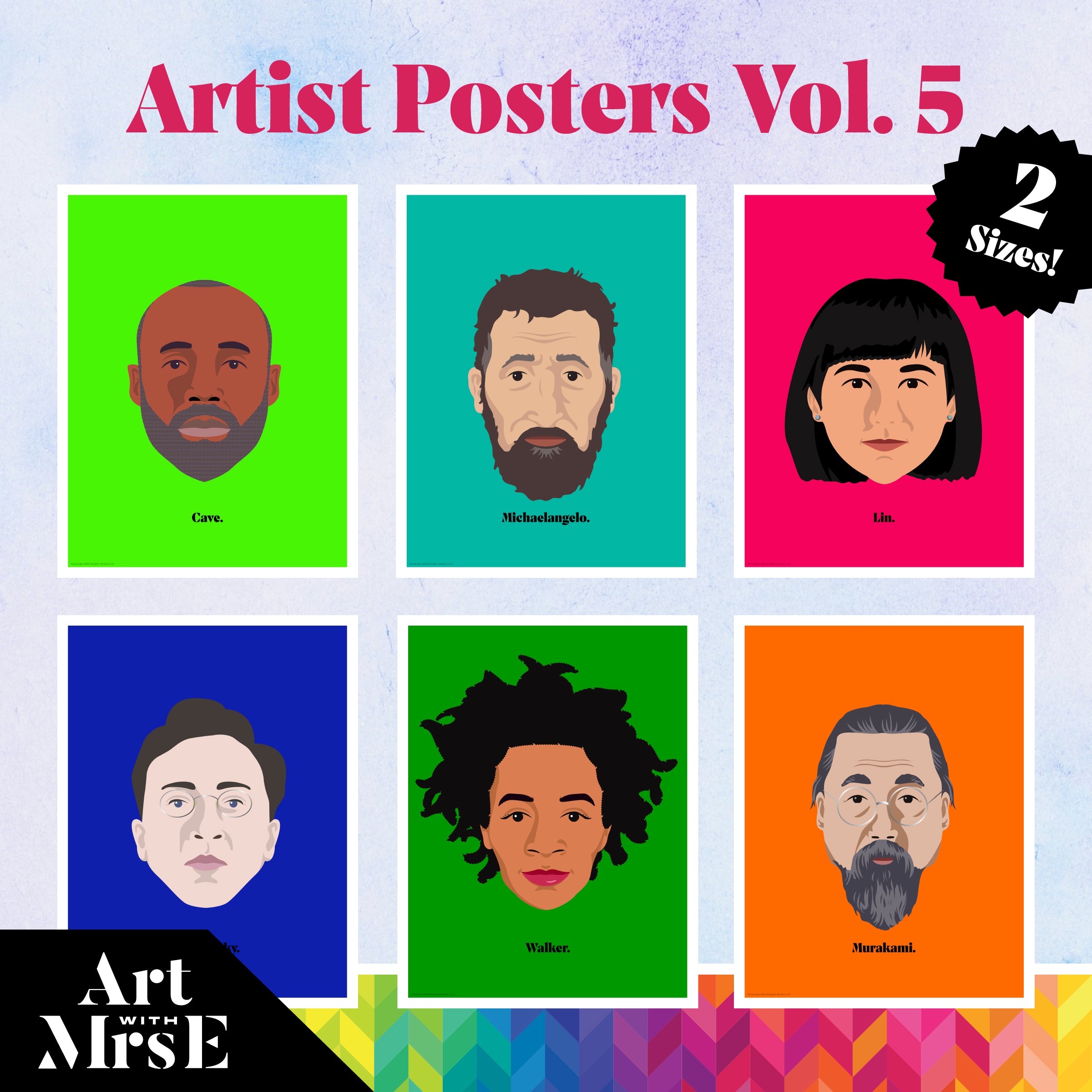 Artists Posters - Vol. 5 | Digital Download – Art With Mrs. E