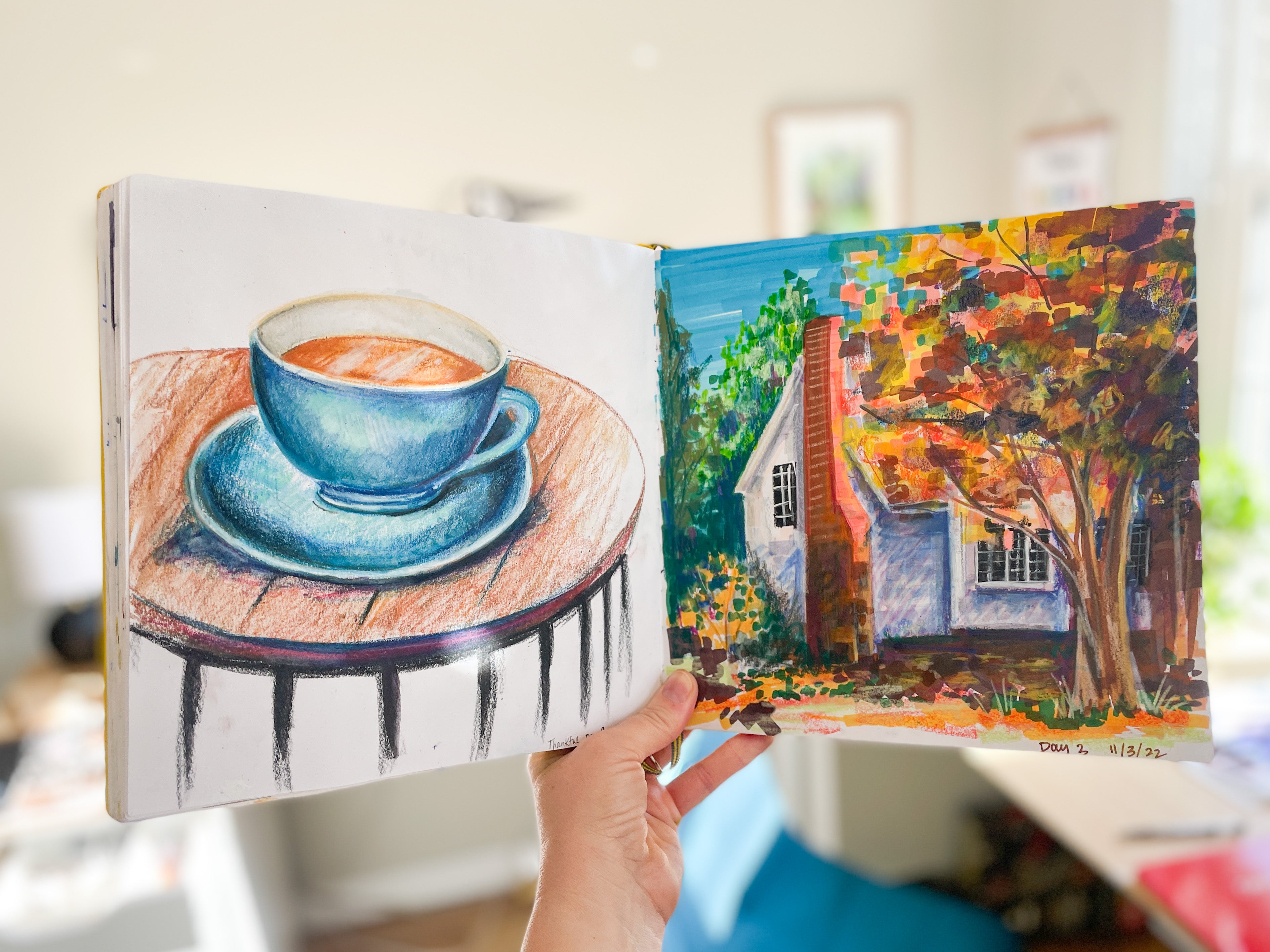 Drawing Challenge: 20 Minutes of Gratitude – Art With Mrs. E