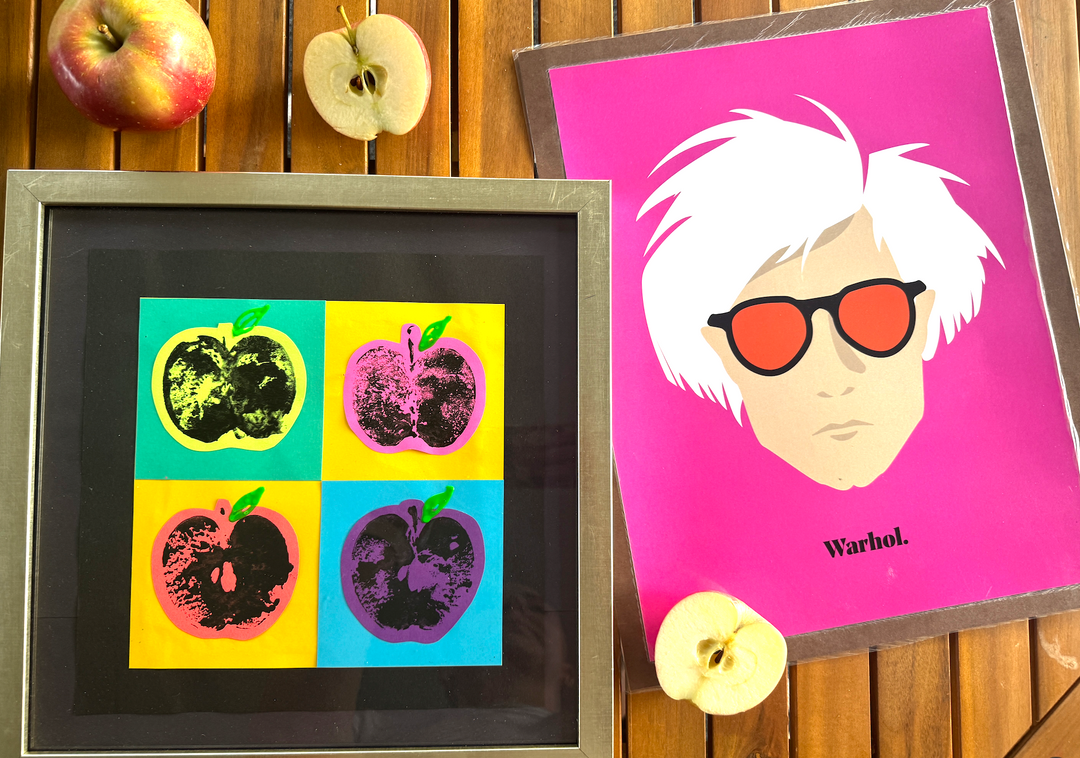 Pop Art Apples: A Warhol-Inspired Printmaking Project 🍎 – Art With Mrs. E