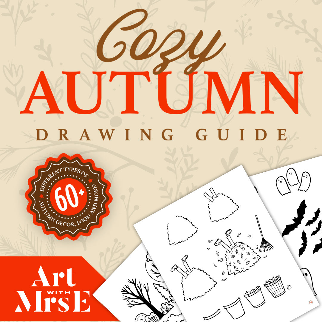 Cozy Autumn Digital Drawing Guide – Art With Mrs. E