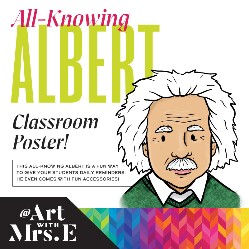 All-Knowing Albert | Digital Download – Art With Mrs. E