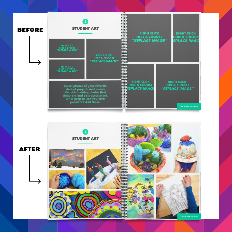 Editable Art Portfolio | Google Slides – Art With Mrs. E