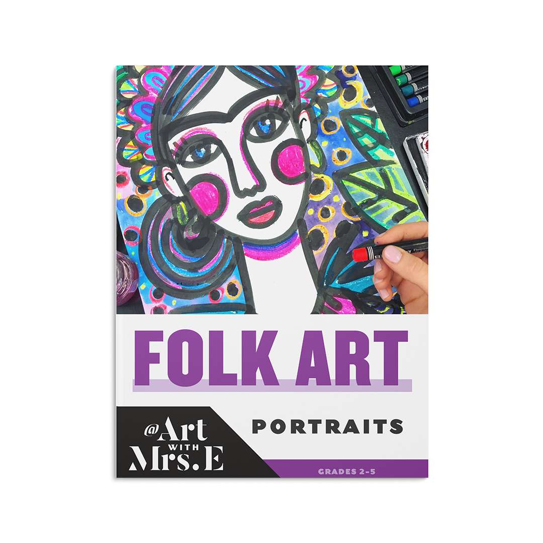 Folk Art | Lesson | Digital Download – Art With Mrs. E
