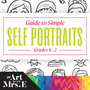 Simple Self-Portrait Drawing Guide | Grades K-2 | Digital Download ...
