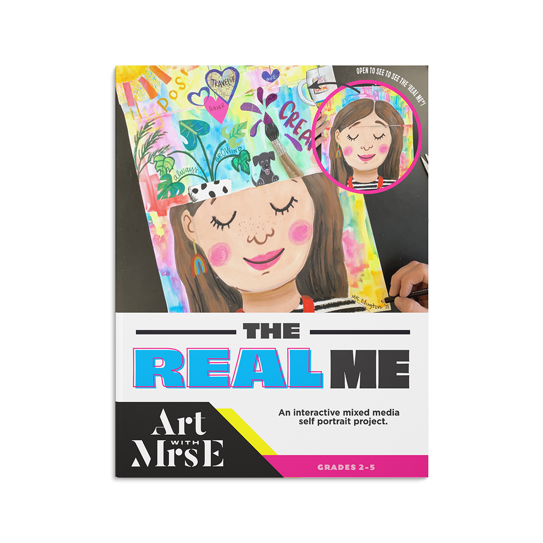 The Real Me | Art Lesson | Digital Download – Art With Mrs. E