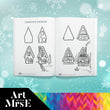 Winter Village Drawing Guide | Digital Download – Art With Mrs. E
